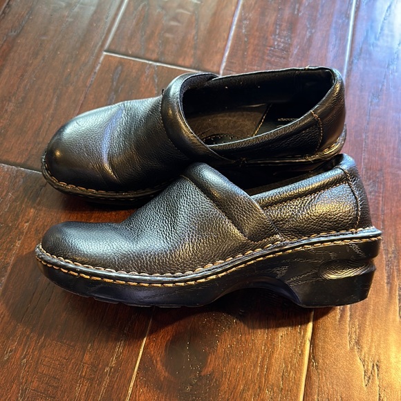 boc | Shoes | Boc Born Concept Mule Clogs Black Leather 8 39 | Poshmark